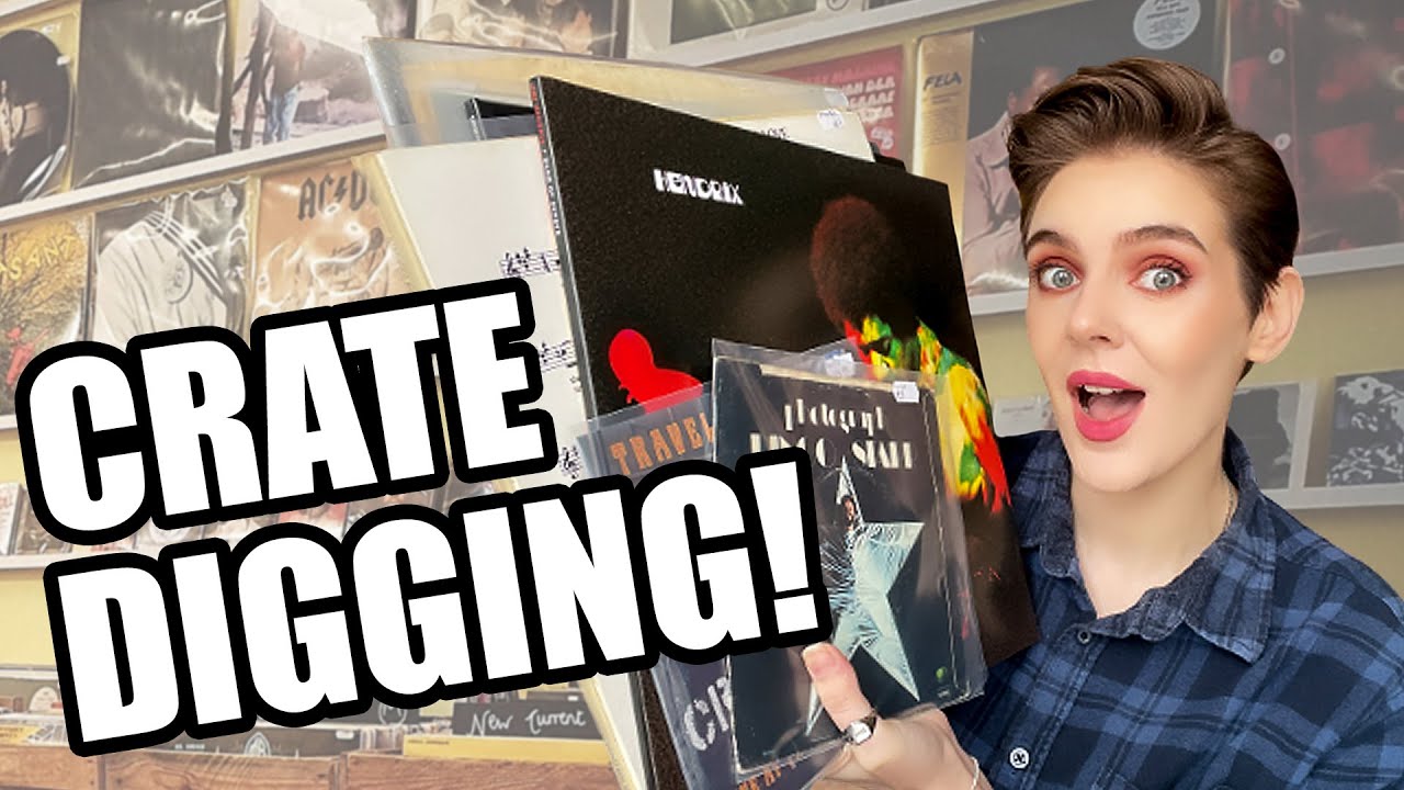 Let's Go Crate Digging! Awesome Finds!! - (Vinyl Haul) - YouTube