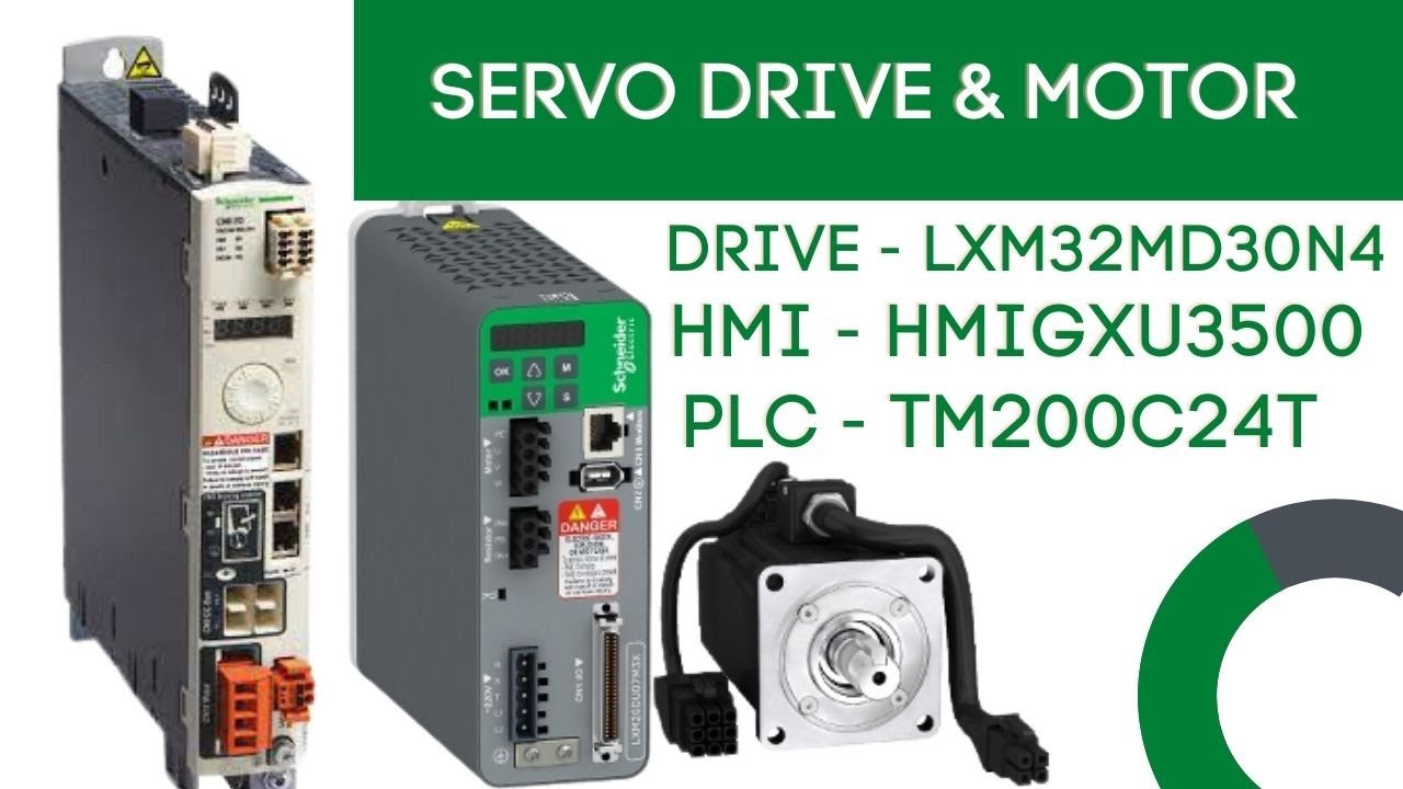 Servo drive_PLC_HMI_Schneider | Easy PLC - YouTube