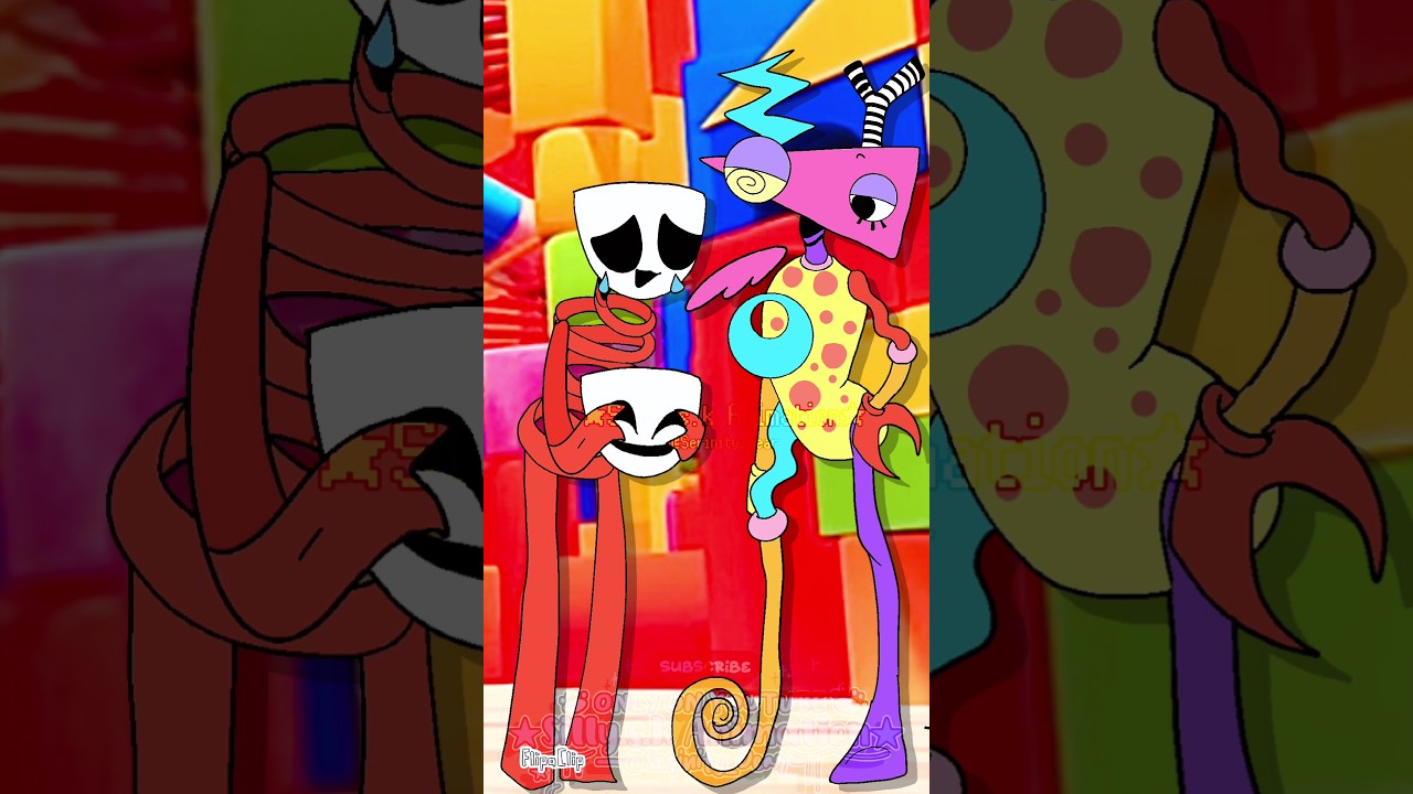 Zooble provides a new comedy mask for gangle//THE AMAZING DIGITAL ...