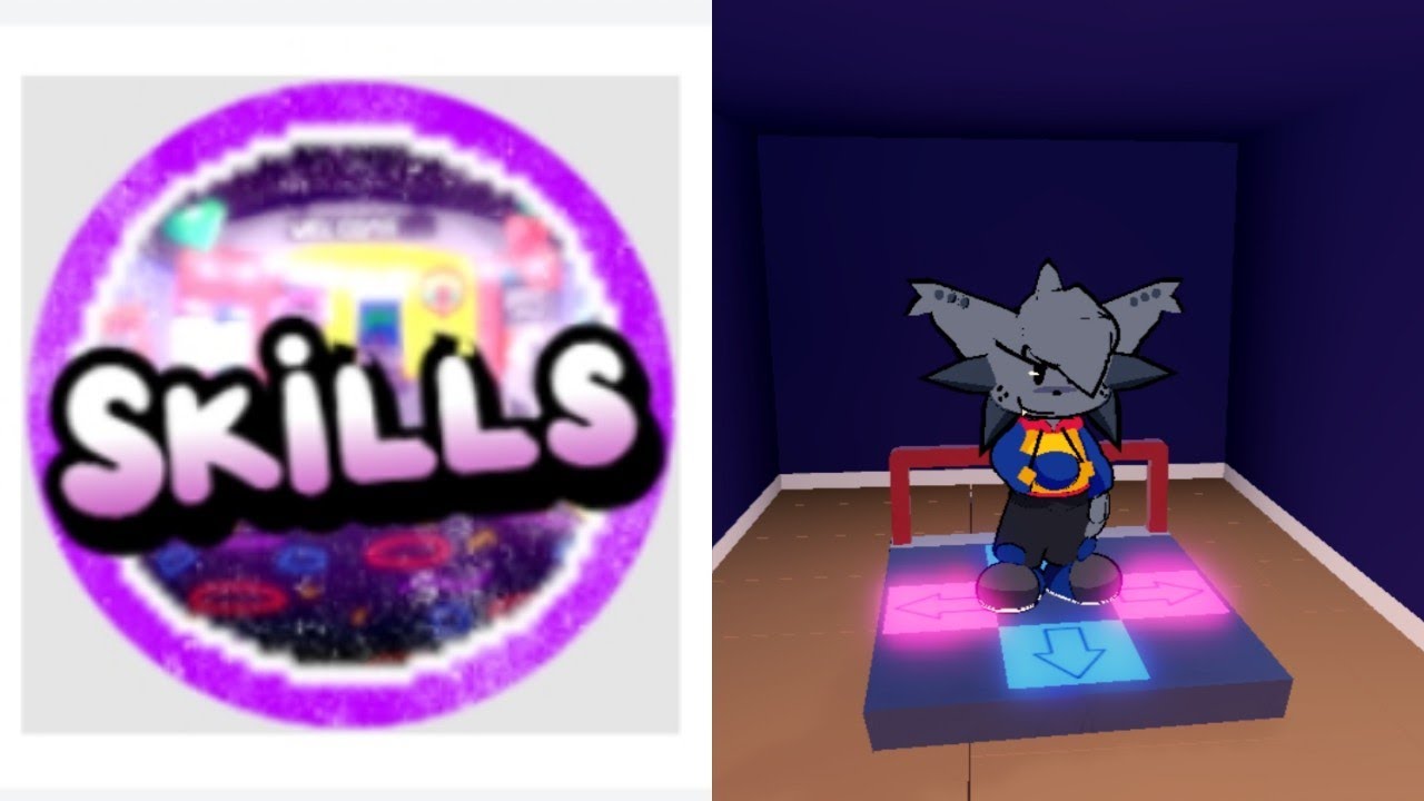 How to get "Skills" badge in a funky fnf rp - YouTube