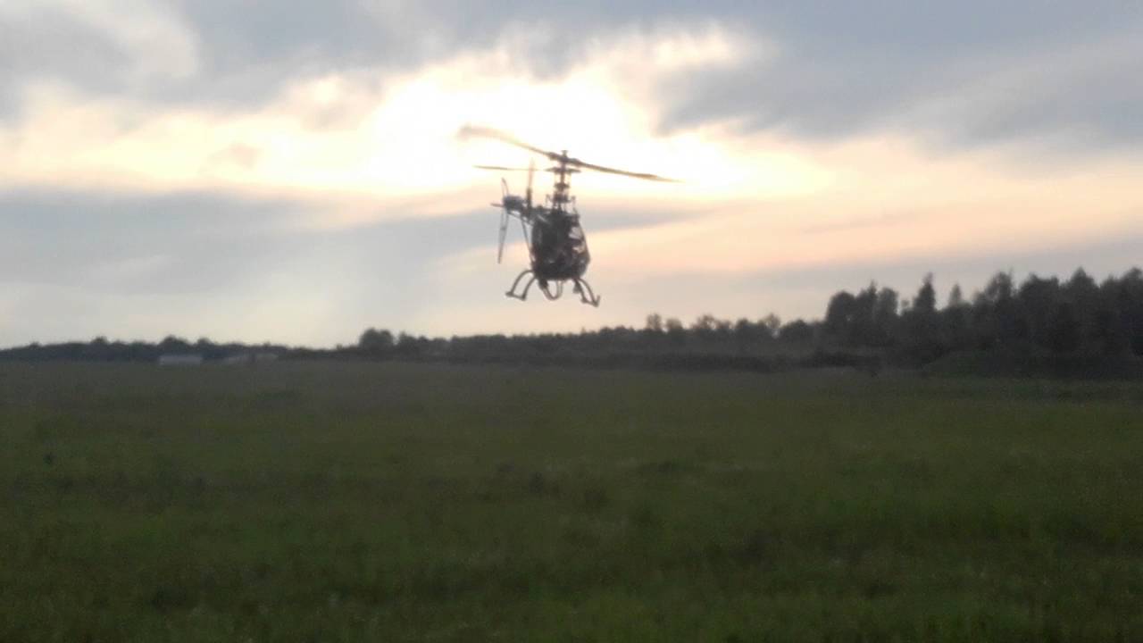 T-rex 450 flybar with ZYX FBL system - YouTube