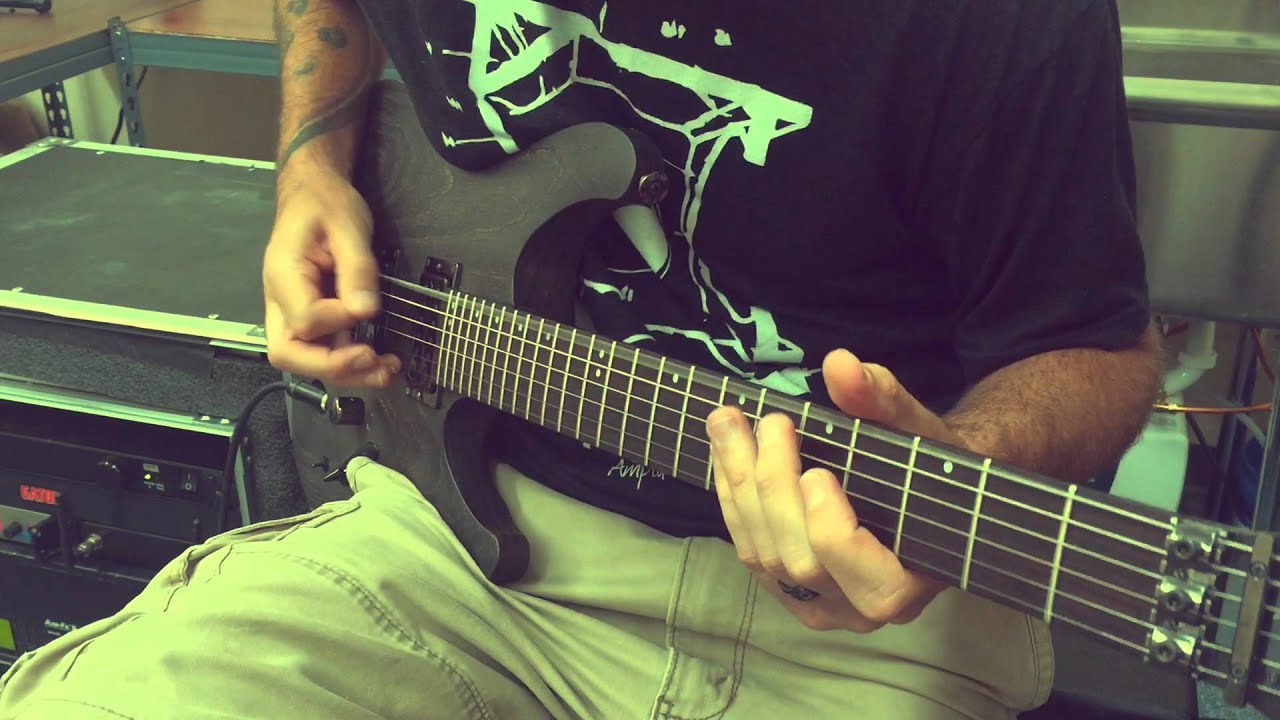 Between The Buried And Me "Famine Wolf" guitar play-through with Paul ...