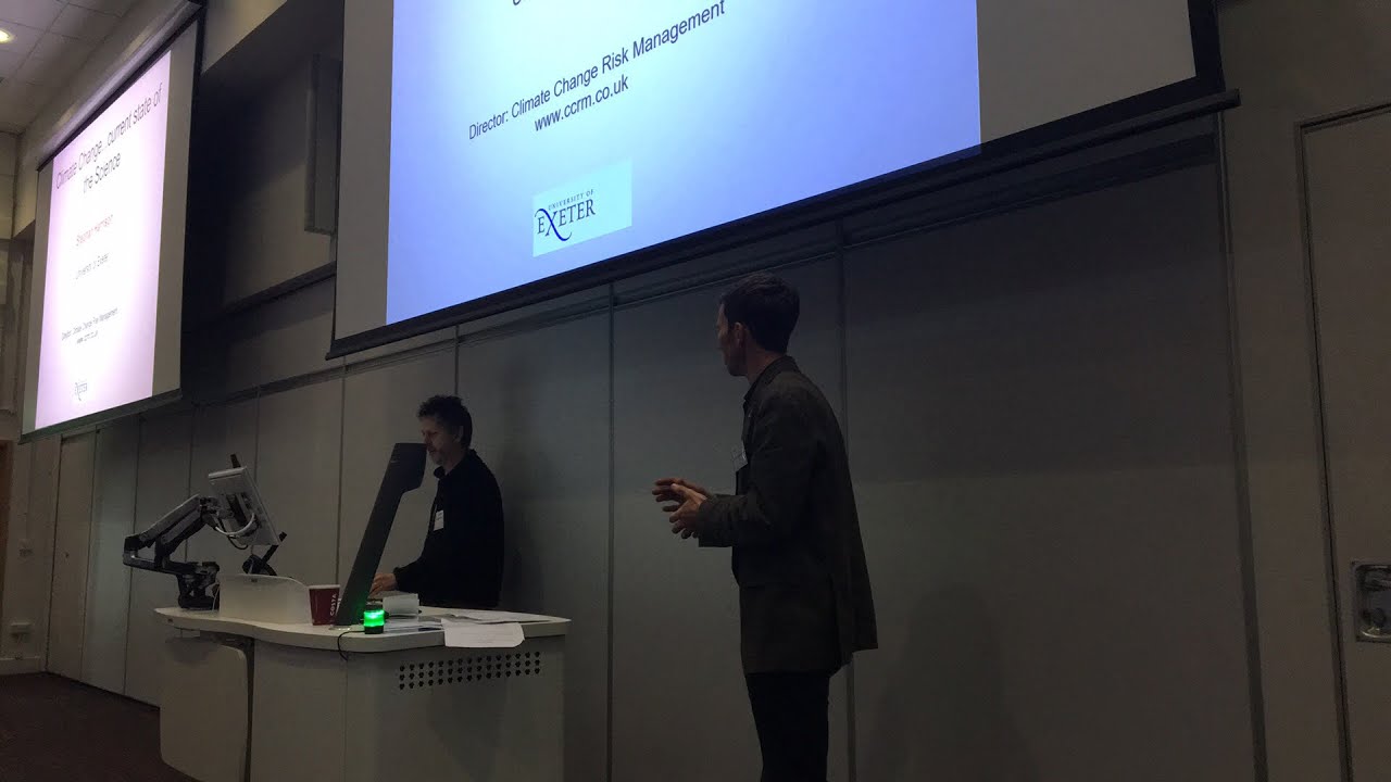 Climate Change: Current state of the Science - Professor Stephan ...