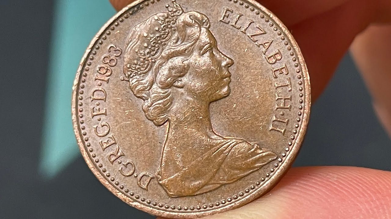1983 United Kingdom 1p One Penny Coin • Values, Information, Mintage ...
