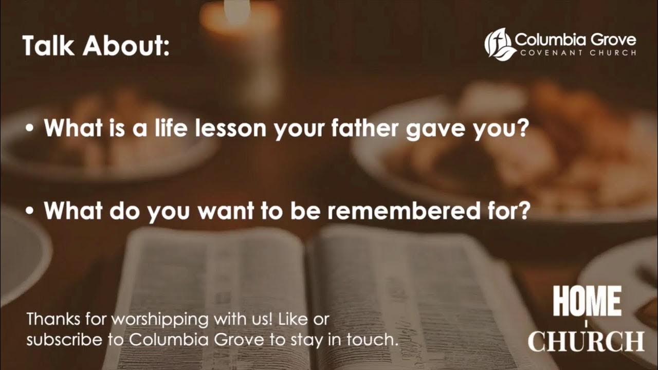 June 16 Worship Service - Father's Day - YouTube