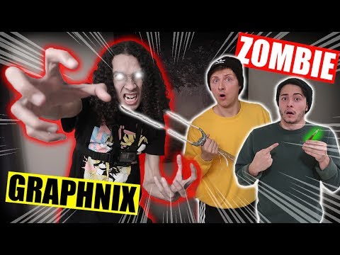 *SCARY* TURNING MYSELF INTO A ZOMBIE WITH THE VITALITY POTION AT 3 AM!! (CAN THEY CONTAIN ME!?)