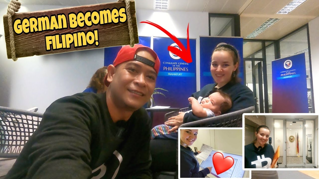 How to be come a Filipino+Our first trip to frankfurt germany. - YouTube
