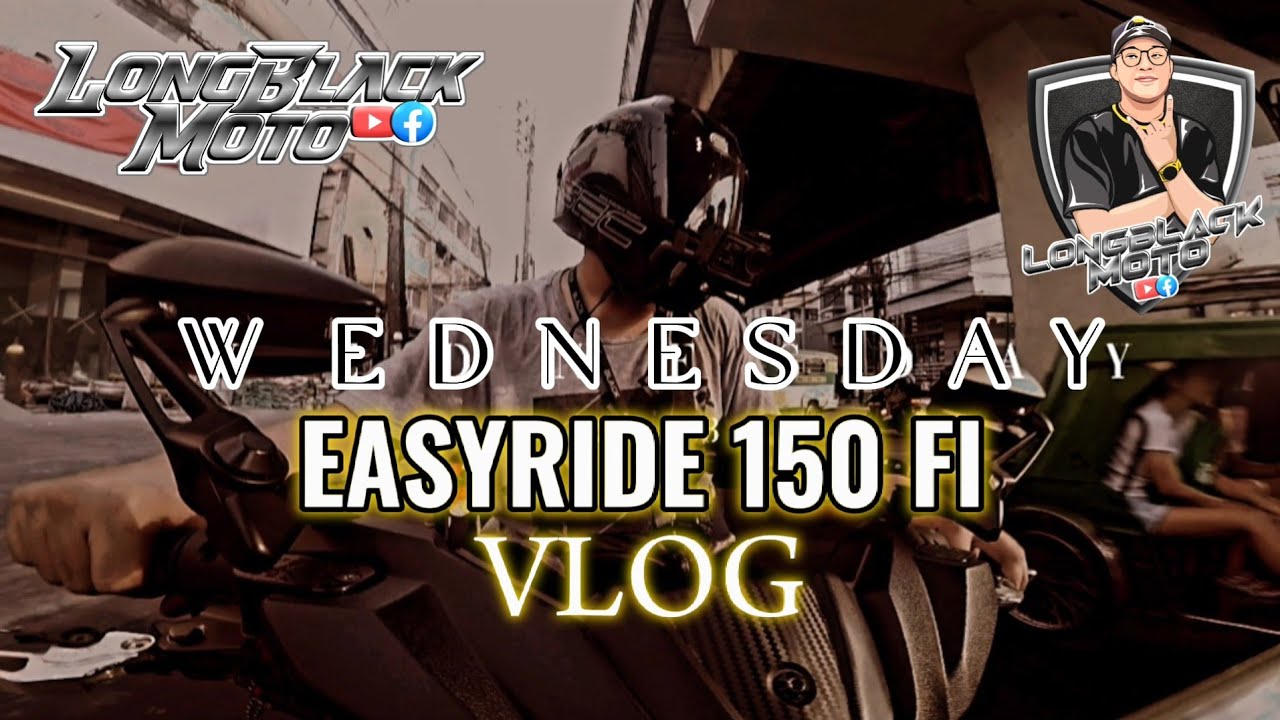Easyride 150 fi | SHORT RIDE | LINIS PANG GILID | #longblackmoto # ...