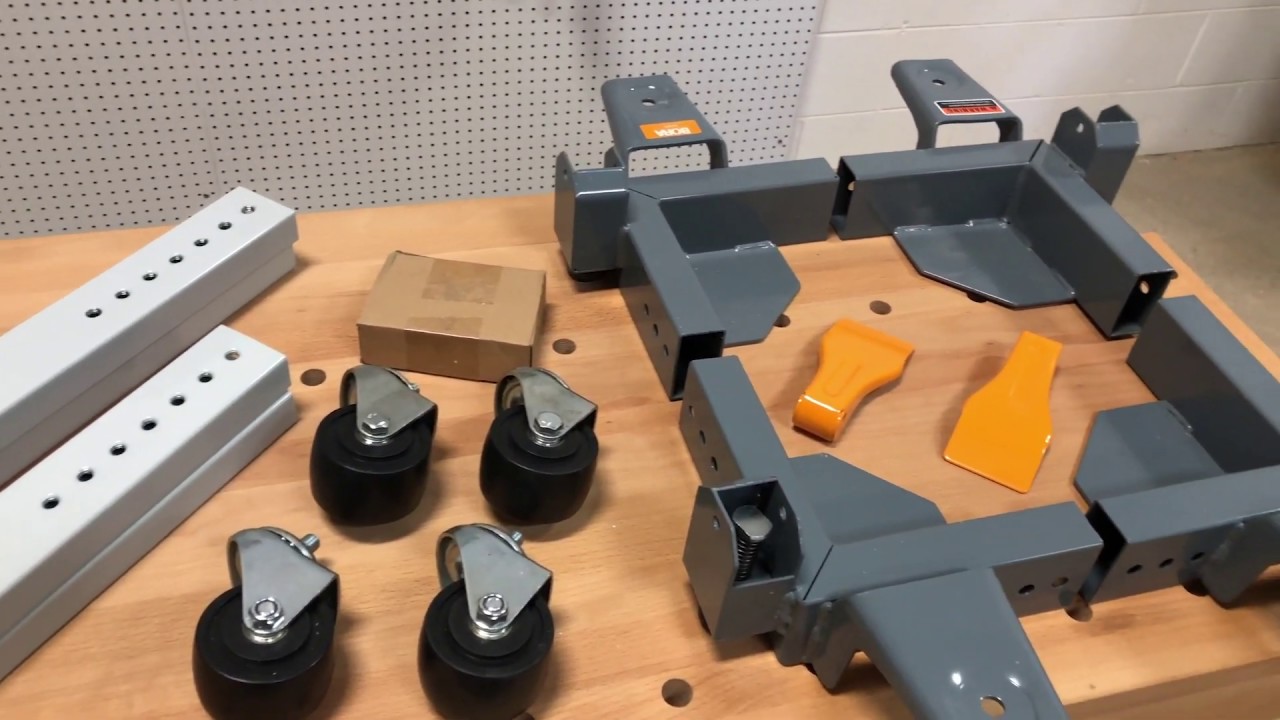 BORA Tool PM-3550 Mobile Base Overview - YouTube