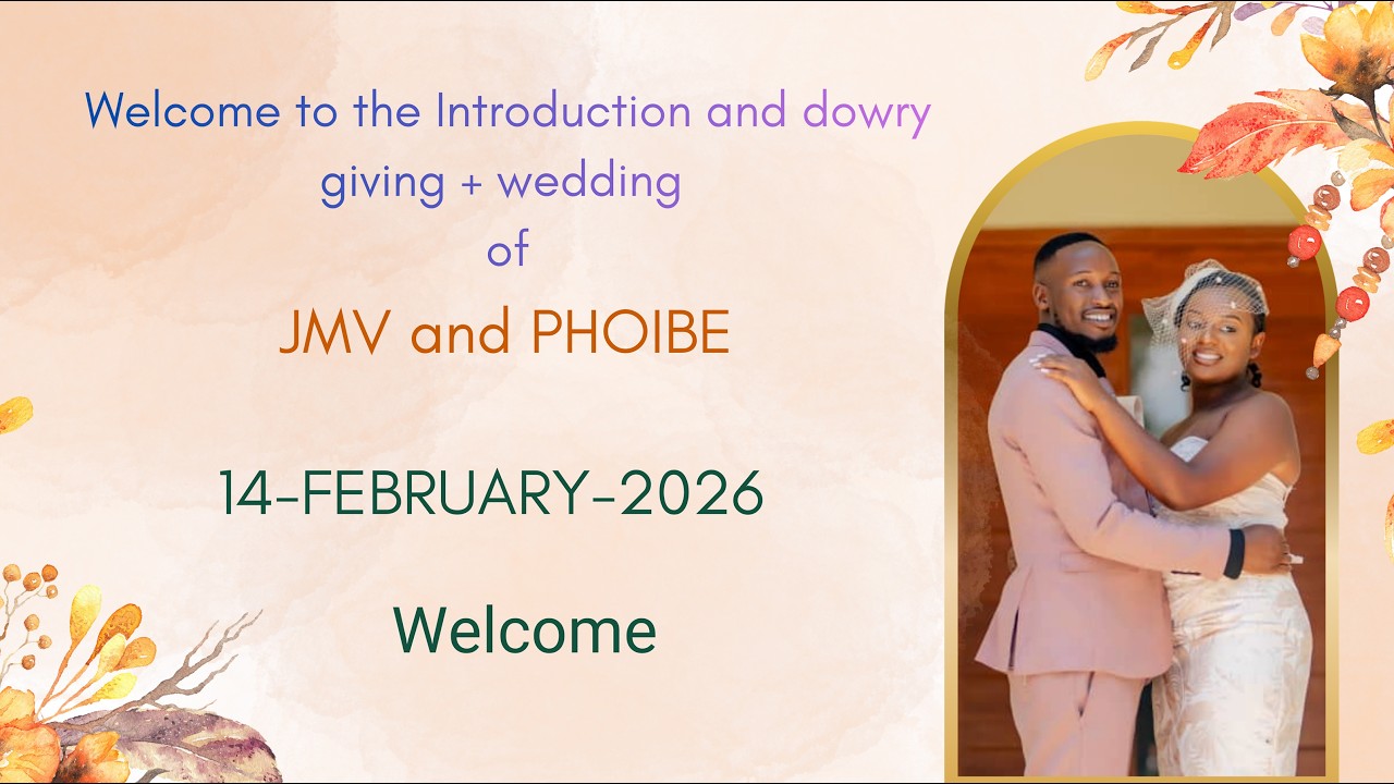 JMV and Phoibe Wedding Ceremonies - YouTube