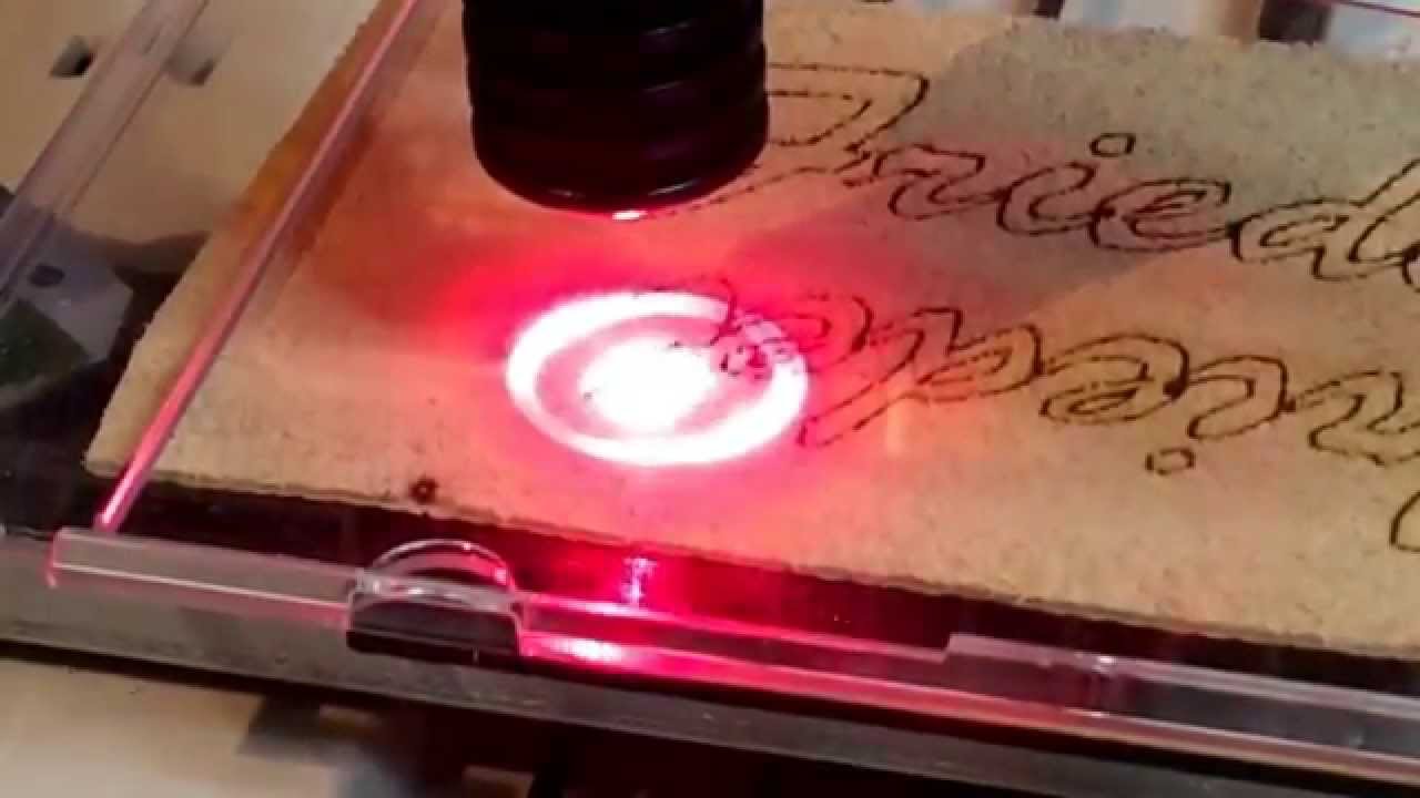 Materialtest - Laser Plotter Cutter - YouTube