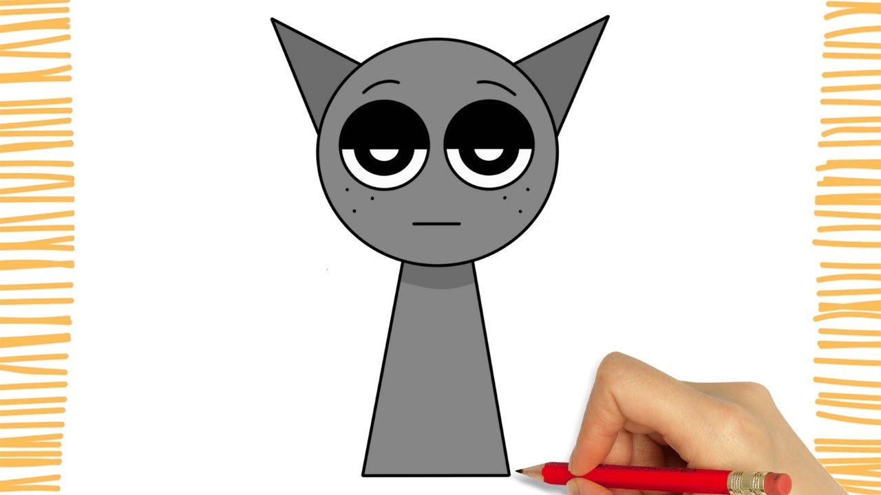 How To Draw a GRAY I INCREDIBOX SPRUNKI - YouTube