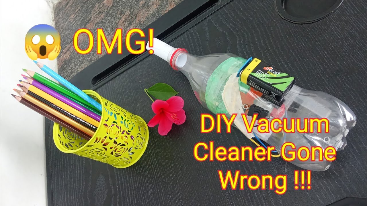 🧹 DIY Mini Vacuum Cleaner: Simple Science Project for School! - YouTube