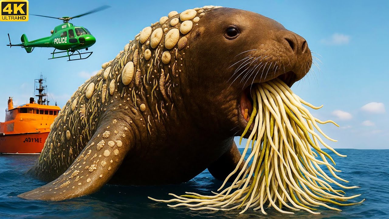 Brave Heroes Save Giant Seal From Deadly Tunicates, Tube Worms, and ...