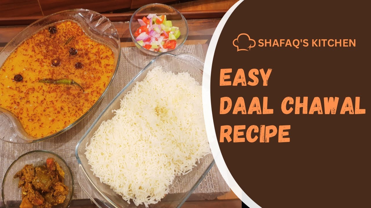 Quick and Easy Daal Chawal Recipe By Shafaq's Kitchen - YouTube