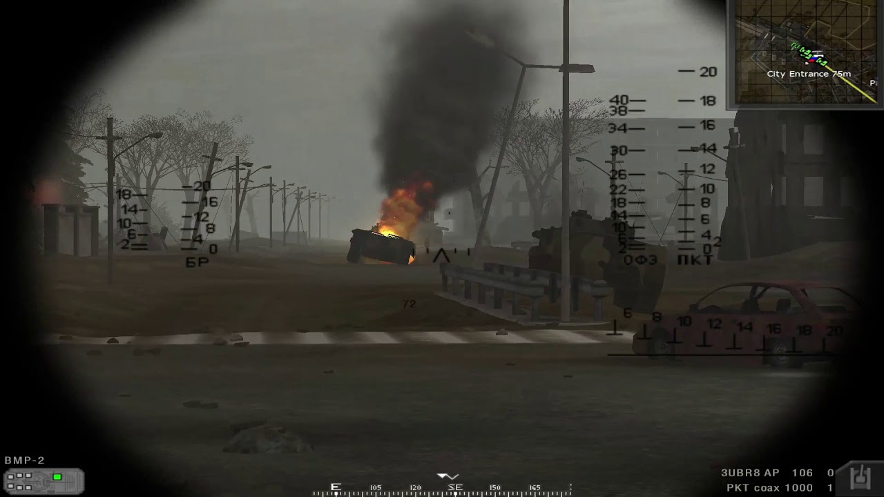 Project Reality - APC Squad entering Grozny - YouTube