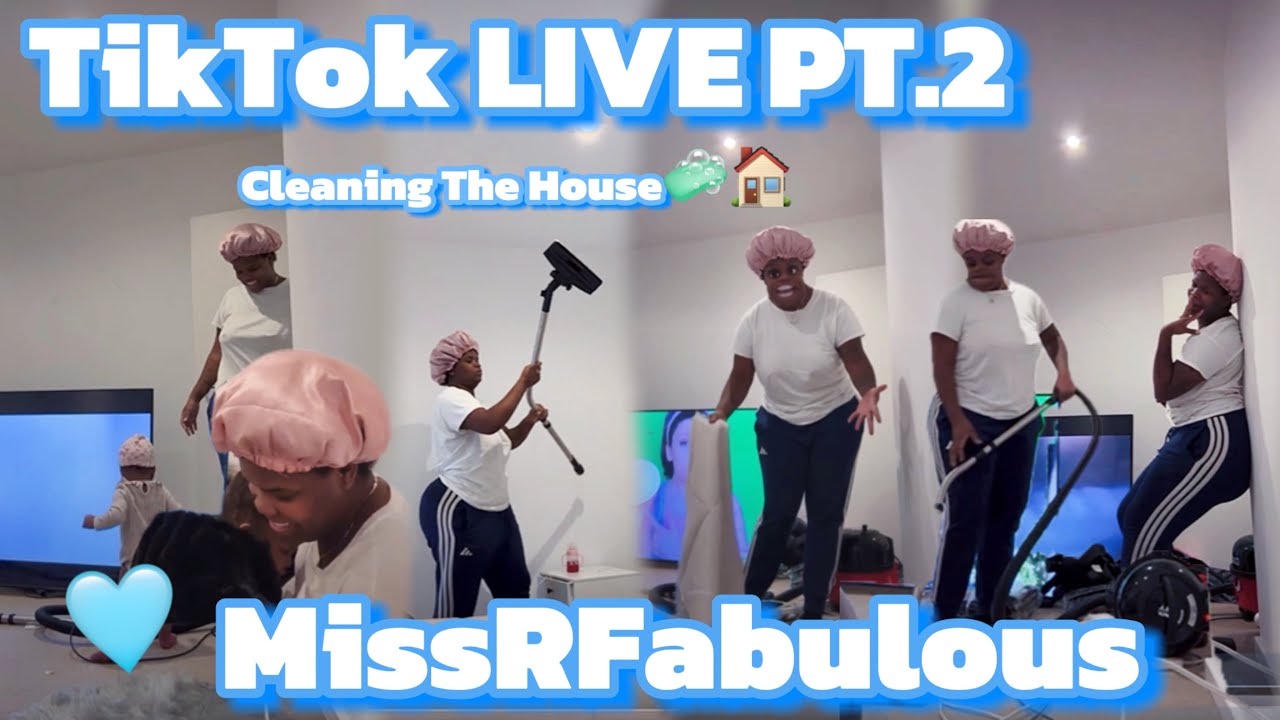 TikTok Live with MissRFabulous | Welcome Home Renée PT.2 🏡 Cleaning The ...