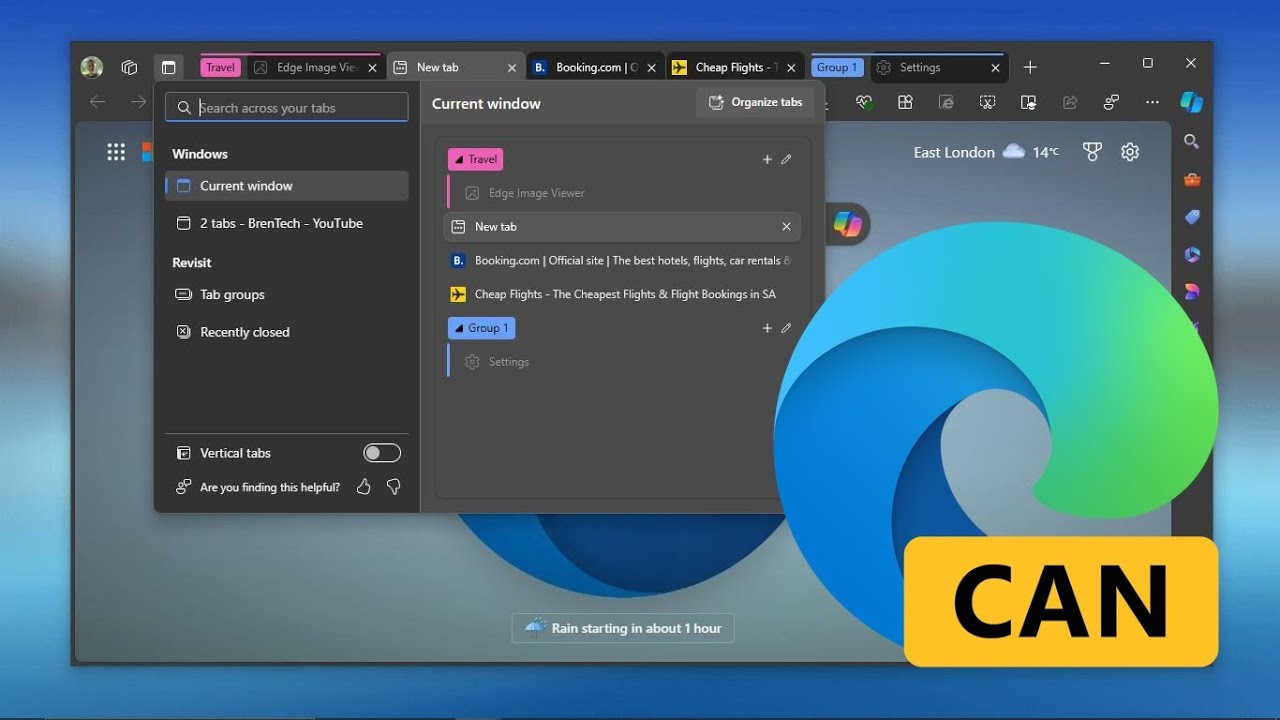 Microsoft is Making Edge’s Revamped Tab Actions Menu More Useful - YouTube