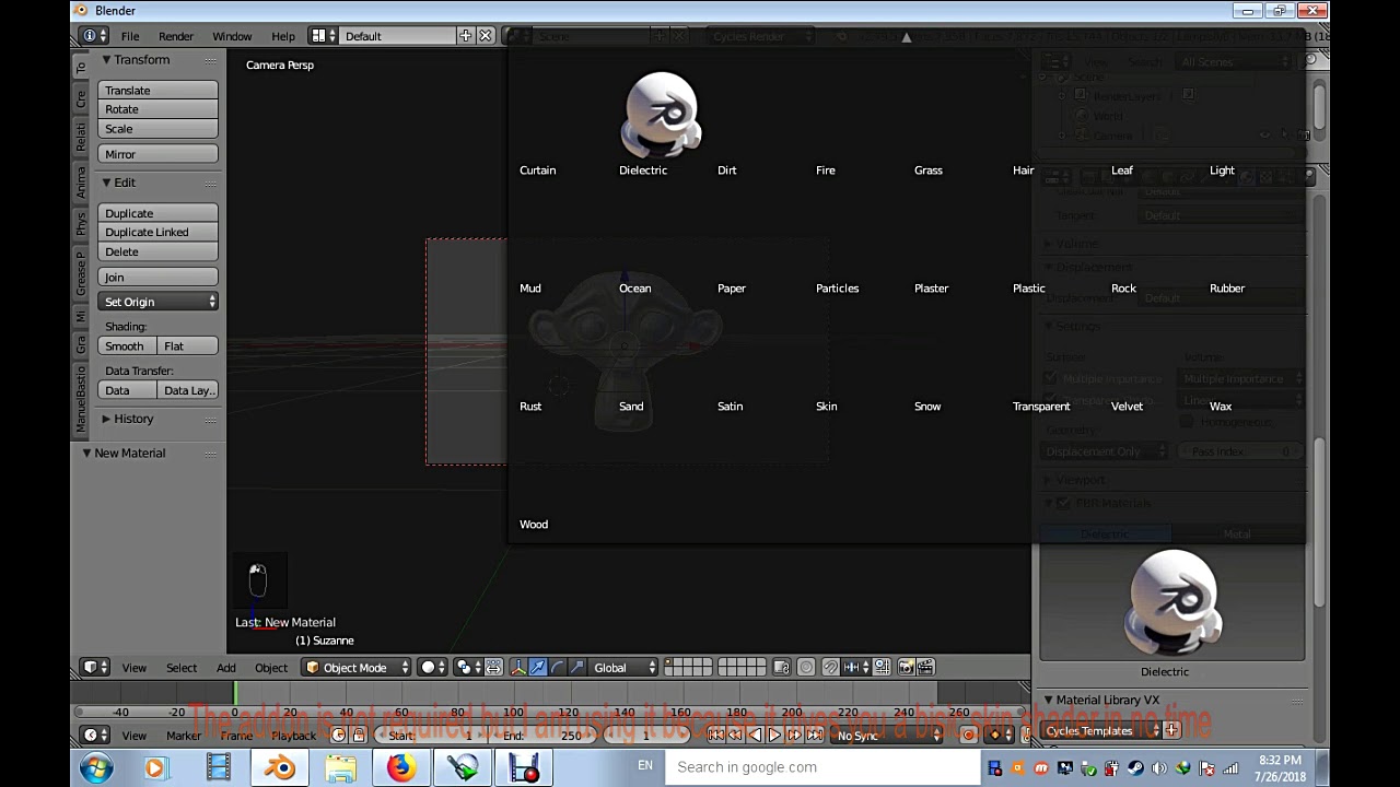 Blender cycles realistic SSS tutorial - YouTube