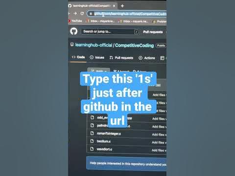 How to Open a GitHub Repository in VS Code on Your Browser | Free web based code editor Trick 🔥 ...
