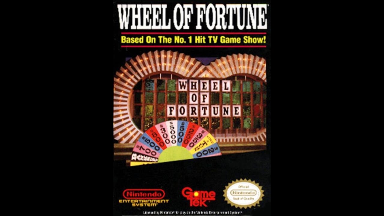 NES Wheel of Fortune Run Game #16 - YouTube