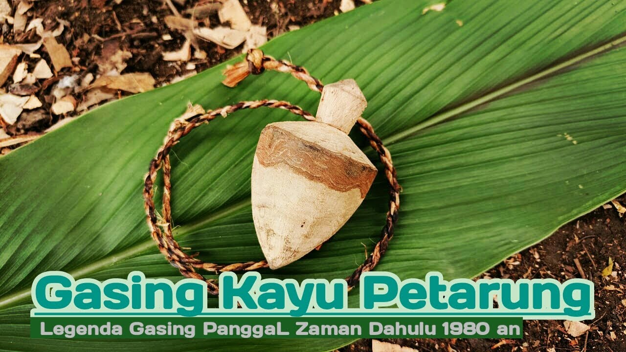 Cara Membuat Gasing Kayu Petarung - YouTube