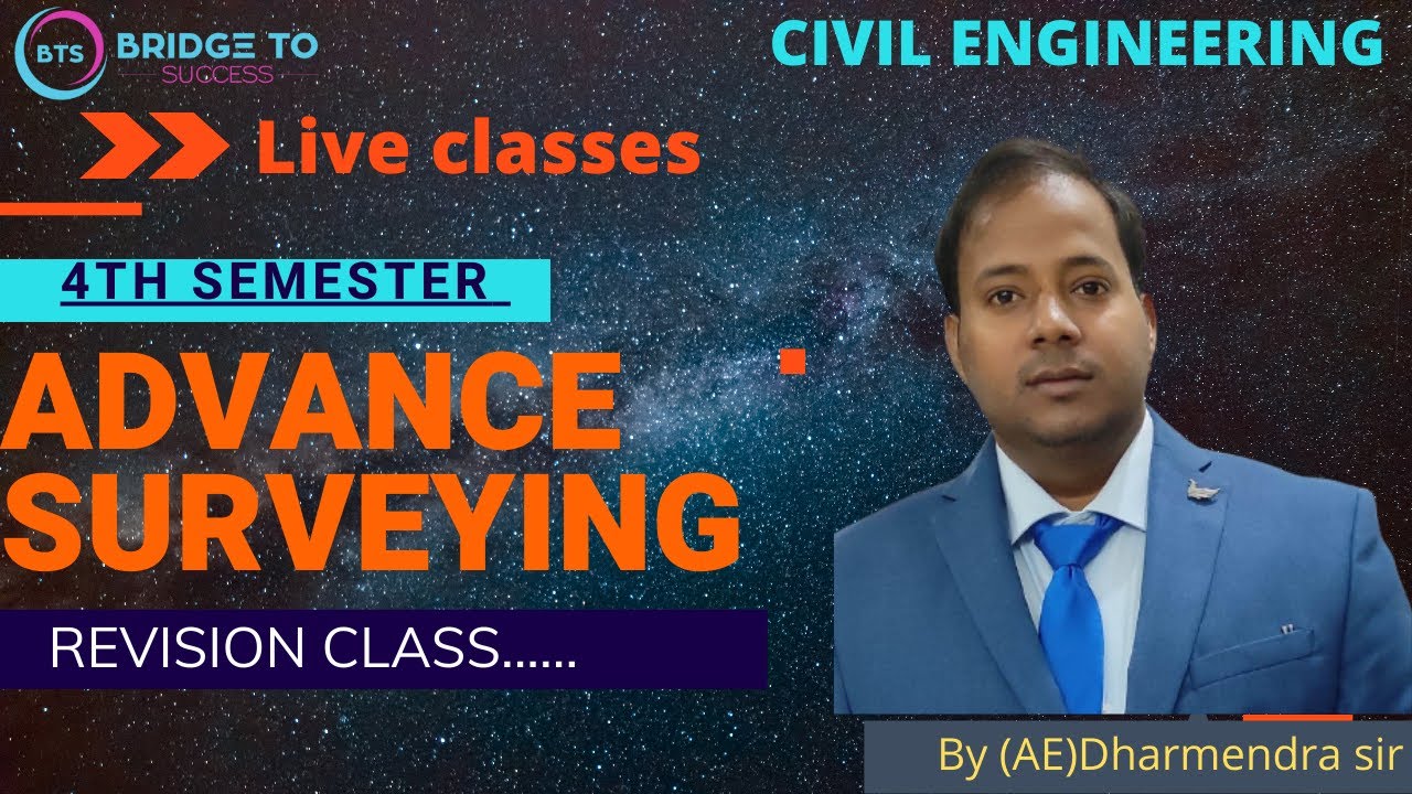 Advance Surveying | REVISION -04| Tacheometry Numericals | Secure Your ...