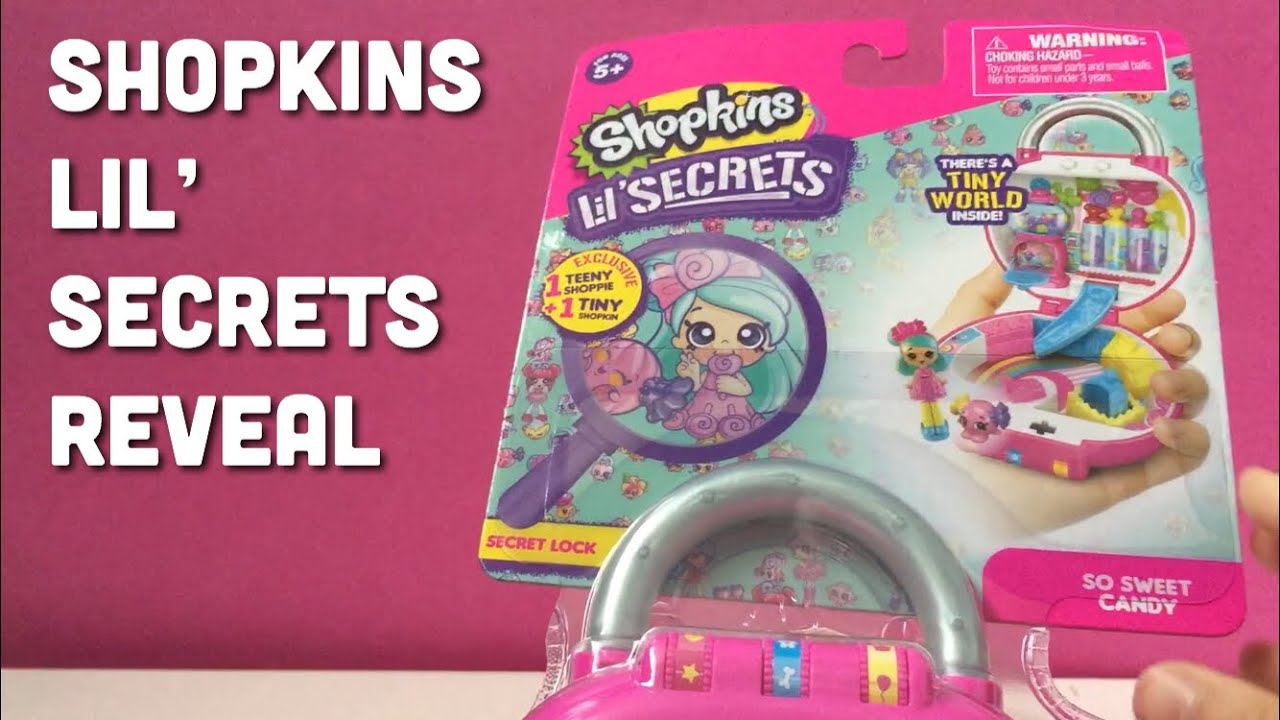 Shopkins Lil’ Secrets Reveal | Toy Tiny - YouTube