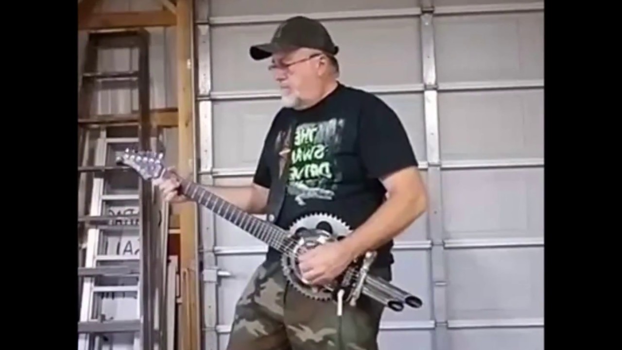 Terry Mojo Johnson's.. One of a kind guitars and music - YouTube