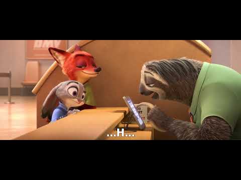 Zootopia (Sloths) Sound - ENG Subs - ENG - YouTube