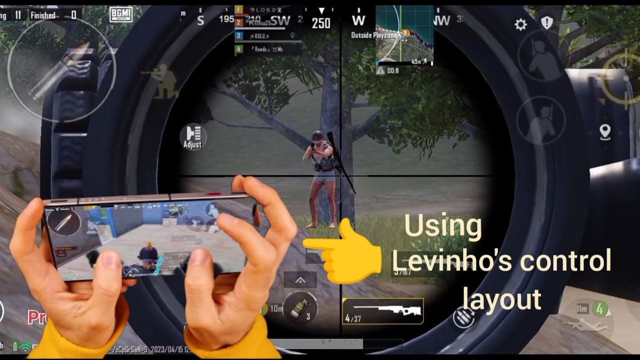 Can we play better with levinho's control layout|| bgmi/pubg|| game ...