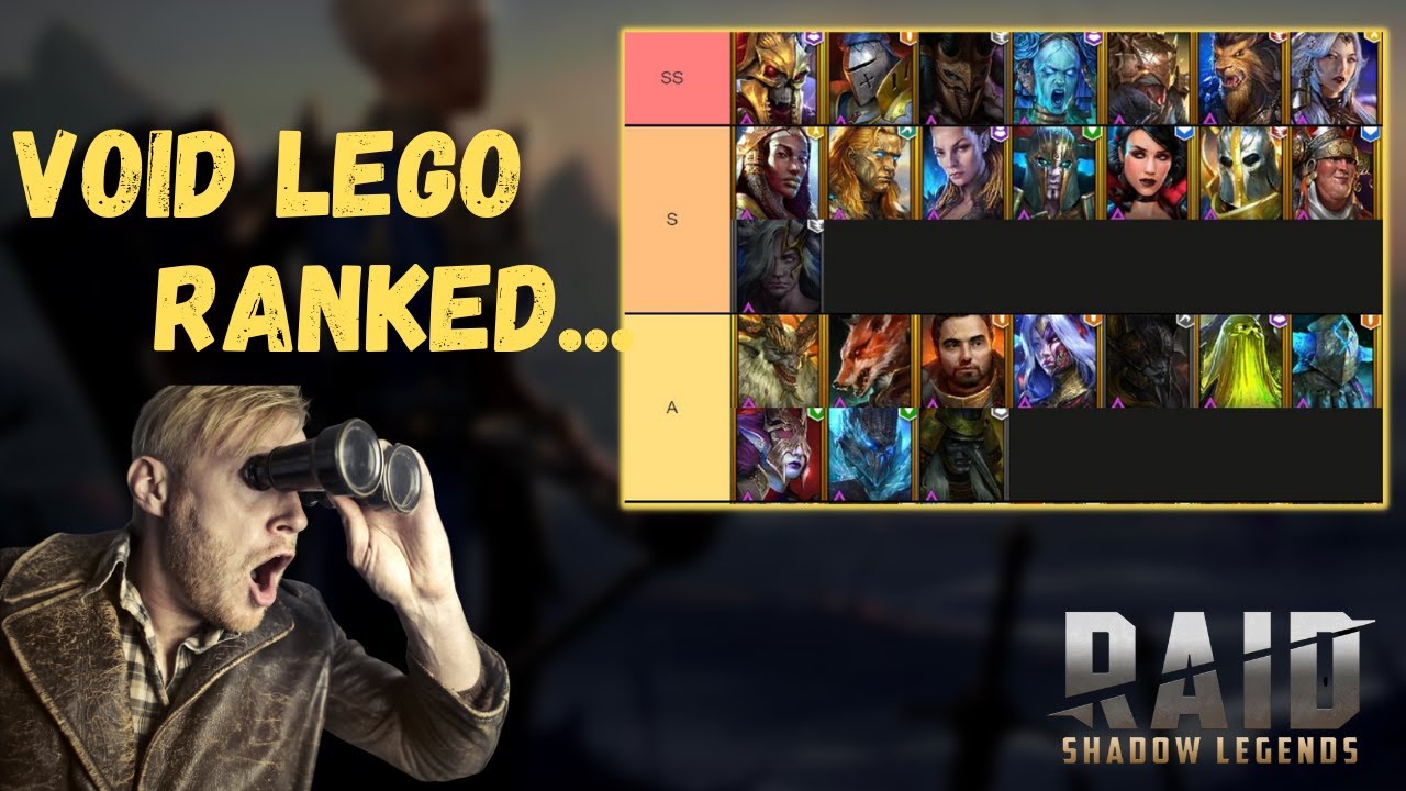 Ultimate Void Lego Tier List... Late 2022 Edition | RAID SHADOW LEGENDS ...