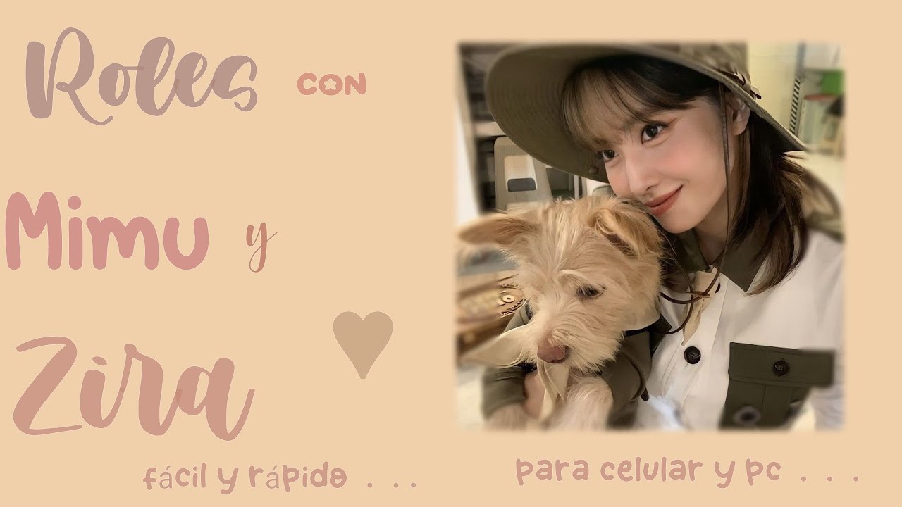 ¡ como hacer roles con mimu y zira aeshtetic ♥︎! - YouTube