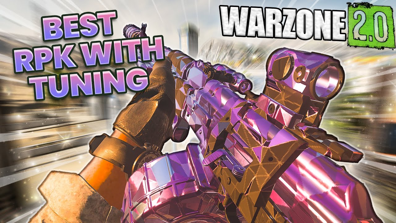 *BROKEN* RPK in WARZONE 2 😱 (BEST RPK Setup & Tuning) - YouTube