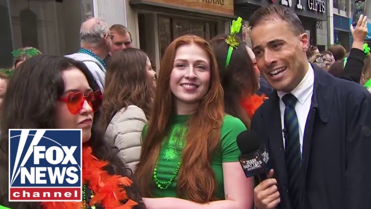 'Jesse Watters Primetime' asks St. Patrick's Day party-goers how they ...