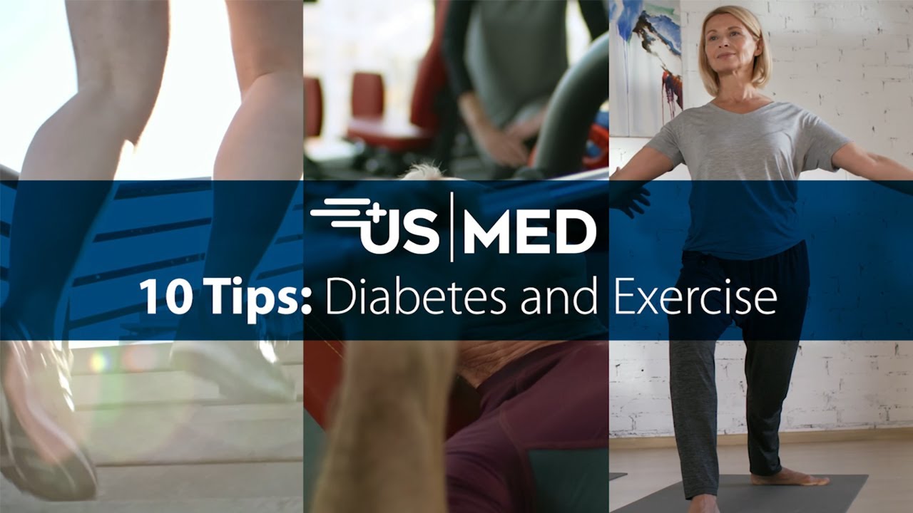 10 Tips: Diabetes and Exercise | How to Safely Start an Exercise ...
