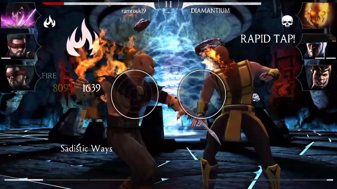 Mortal Kombat X: Unplayable Character Meshes 2/ IOS & Android - YouTube