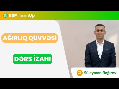 Ağırlıq qüvvəsi. Dərs izahı