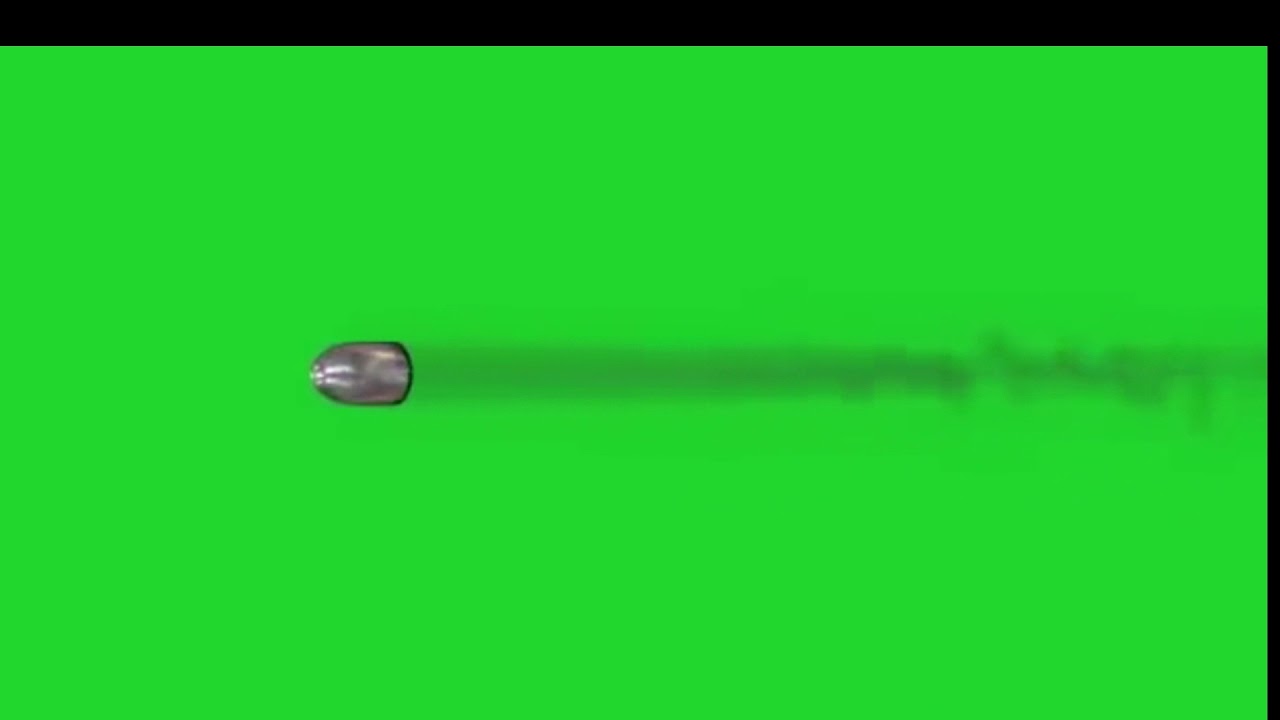 Bullet fire Hd green screen chroma key change baground from kinemaster ...