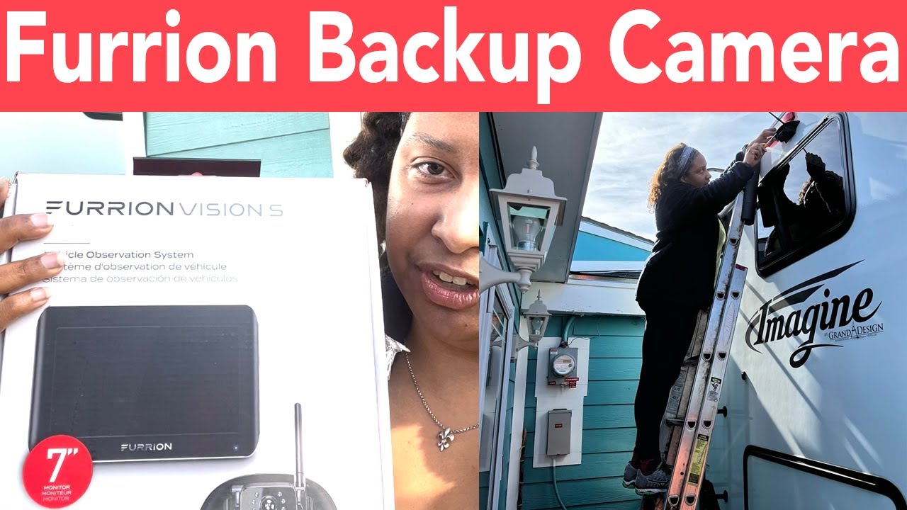 Furrion RV Backup Camera Install on Grand Design Imagine 2910BH || Vlog ...