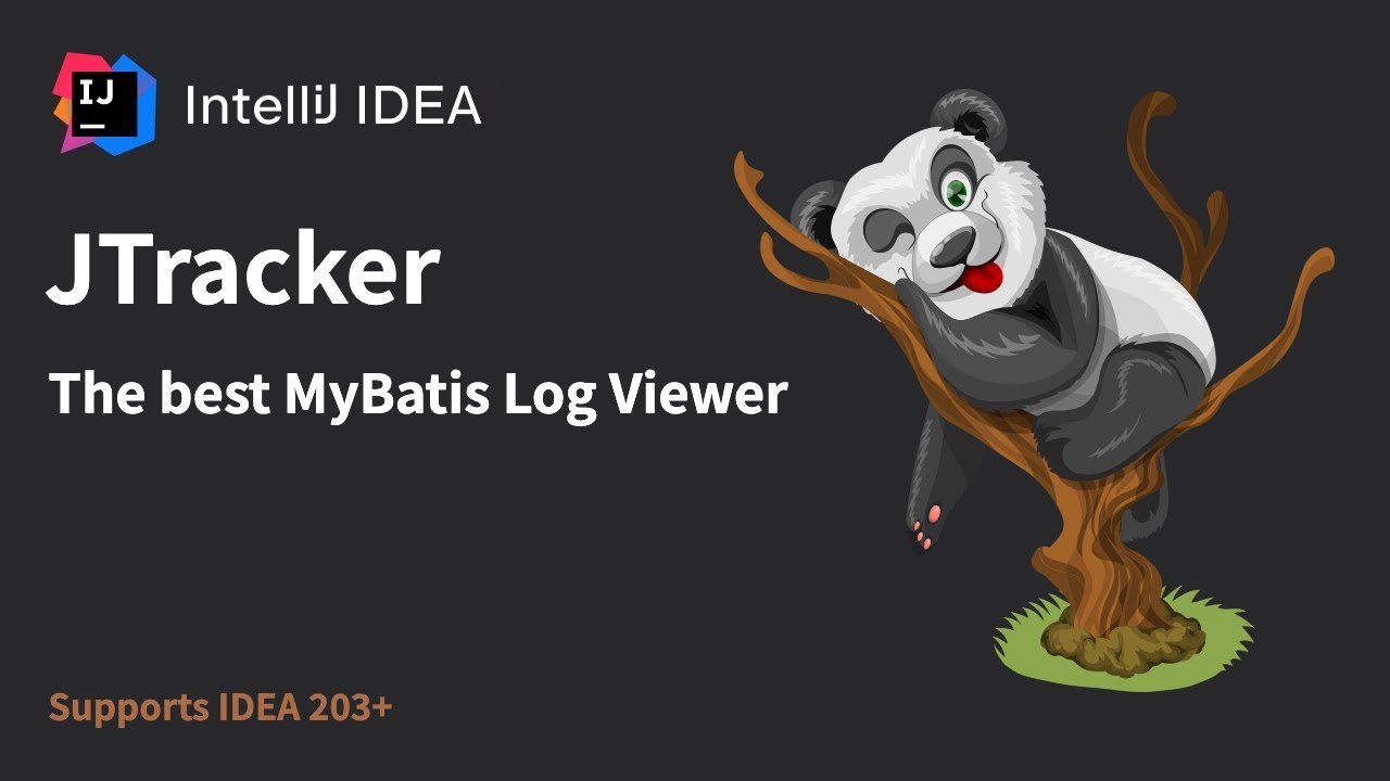 JTracker is a java code tracking tool. MyBatis Log can be formatted - YouTube
