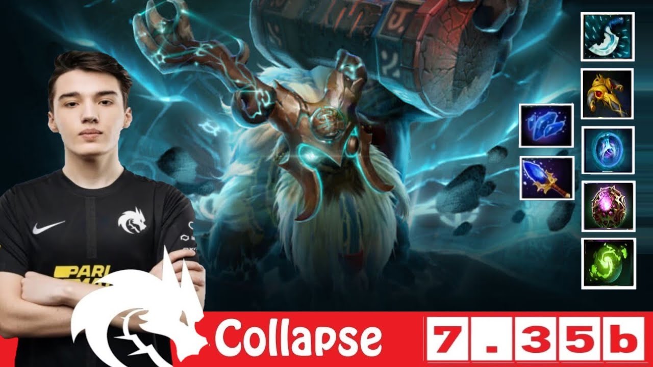 [DOTA 2] TSpirit.Collapse the EARTHSHAKER [OFFLANE] [7.35b] - YouTube