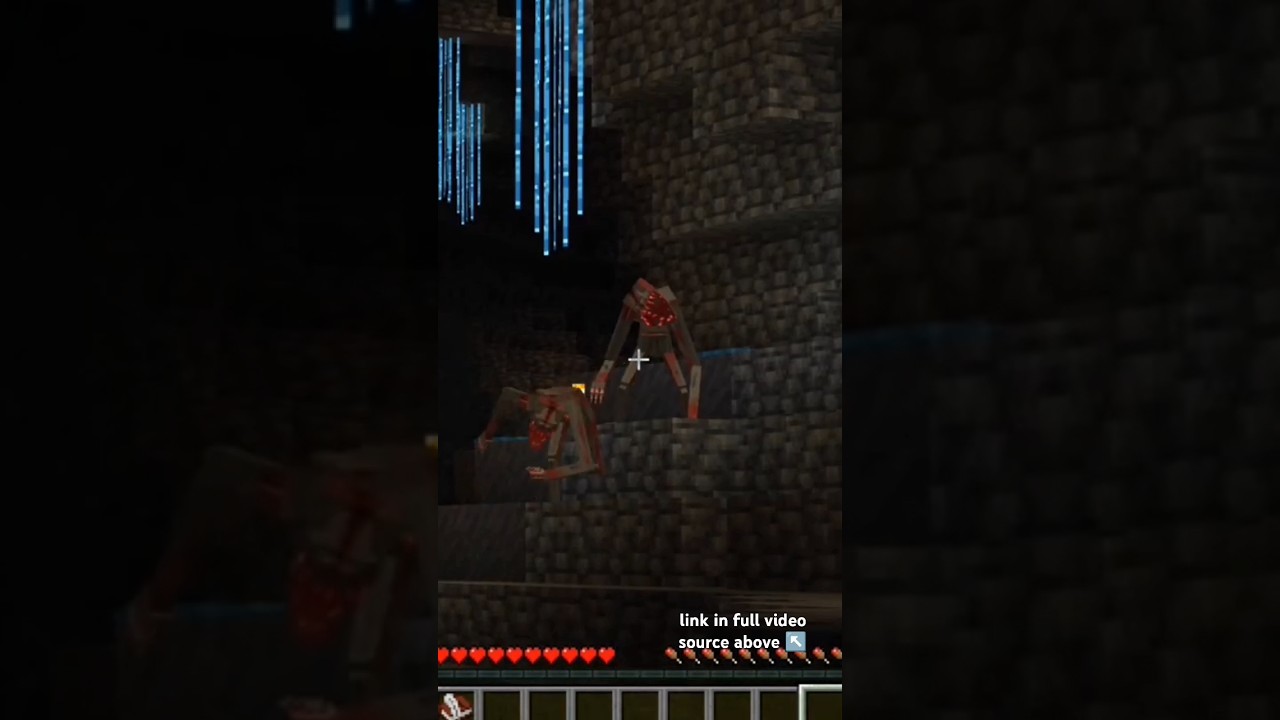 Creation.jar Terrifying Attack in Cave Minecraft Horror Gameplay Modded ...