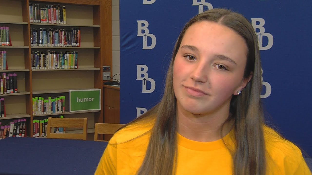 Karly O'Leary Signing Day Full Interview - YouTube