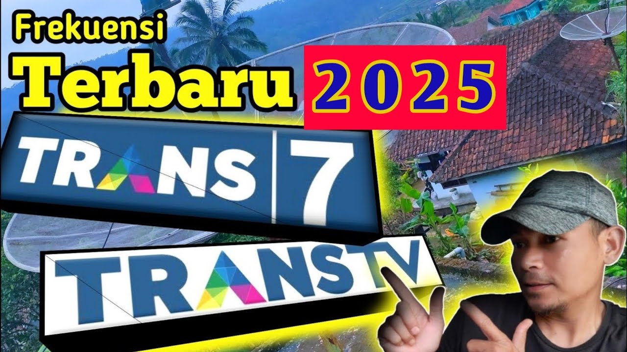 Frekuensi TRANS 7 & TRANS TV 2025 Terbaru‼️ Satelit Telkom 4 - YouTube