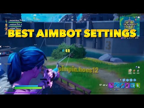 BEST AIMBOT SETTINGS/ BEST AIMBOT SENSITIVITY FORTNITE BEST CONTROLLER ...