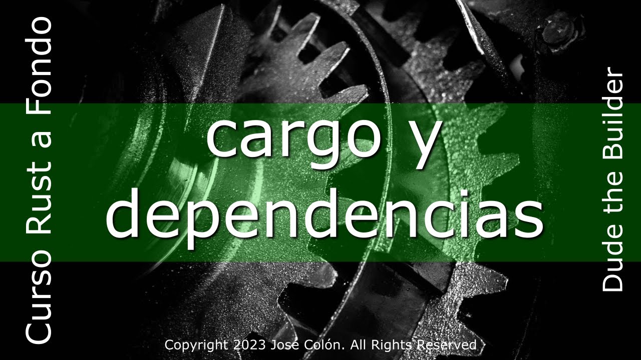 Rust a Fondo: cargo y dependencias - YouTube