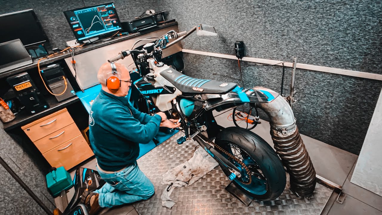 2 Stroke 125 DYNO MAX POWER Supermoto - YouTube