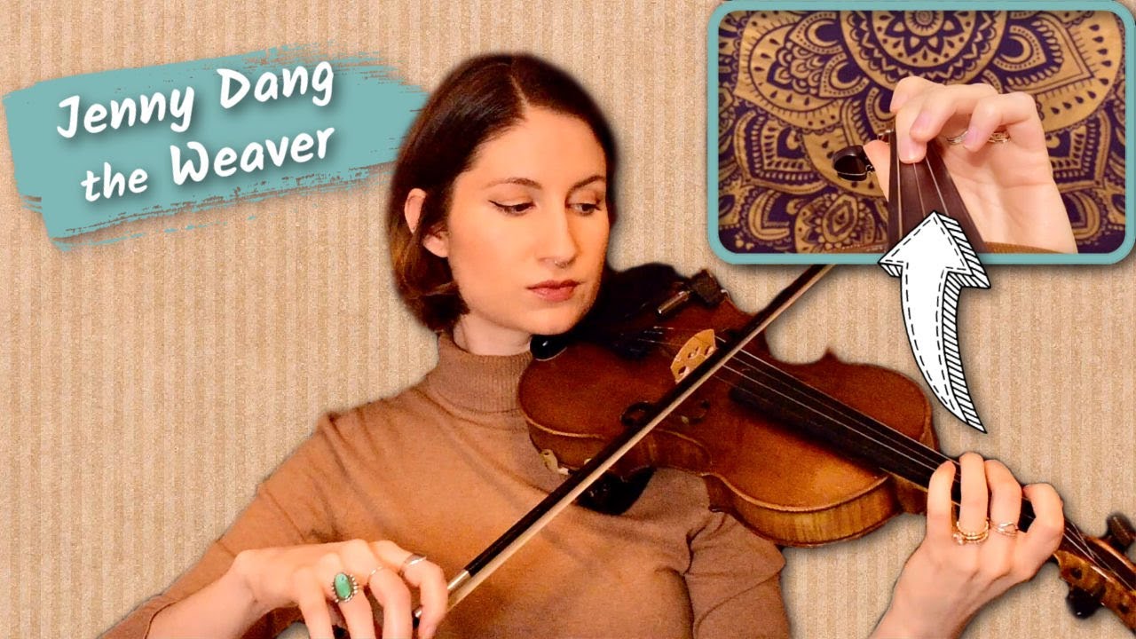 Jenny Dang The Weaver // Intermediate Fiddle Tutorial - YouTube