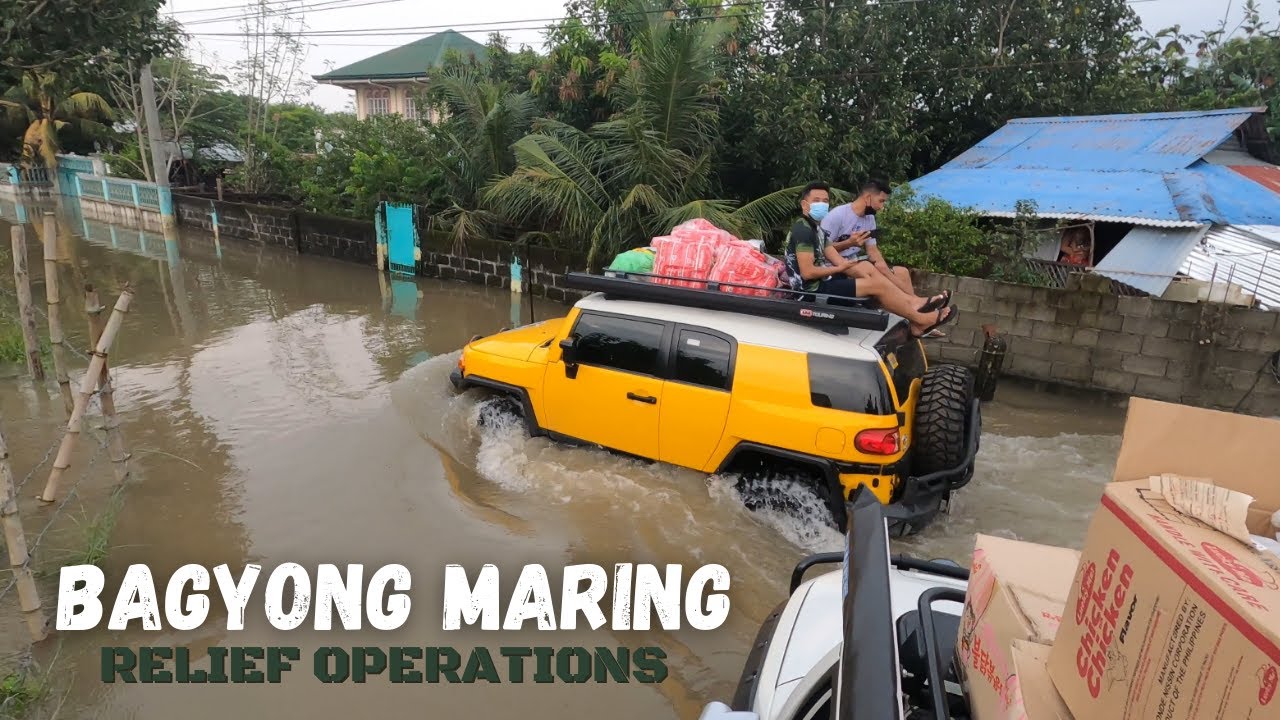 TYPHOON MARING RELIEF OPERATIONS / OFFROAD GROUPS IN ACTION - YouTube
